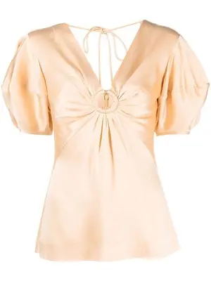 Stella McCartney Puff-sleeve Blouse