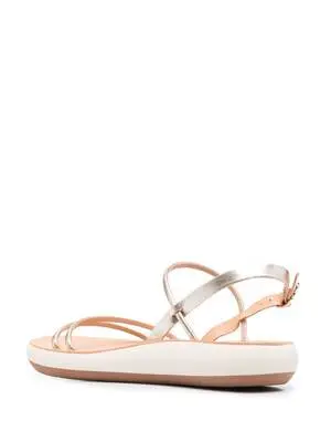 ANCIENT GREEK SANDALS Polis Metallic-strap Sandals