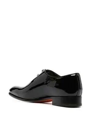Santoni Patent Leather Oxford Shoes