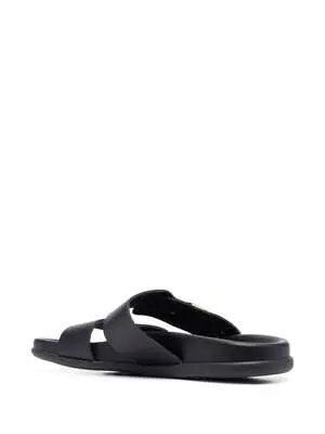 ANCIENT GREEK SANDALS Latria Double-strap Sandals - Black