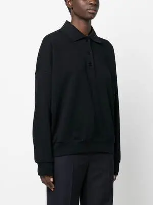 THE ROW Long-sleeved Polo Jumper