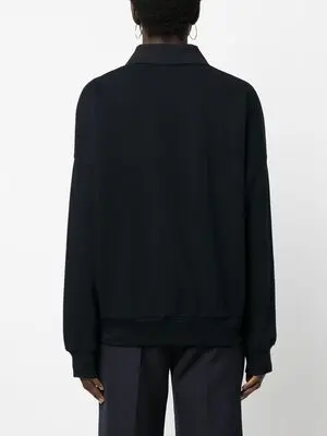 THE ROW Long-sleeved Polo Jumper