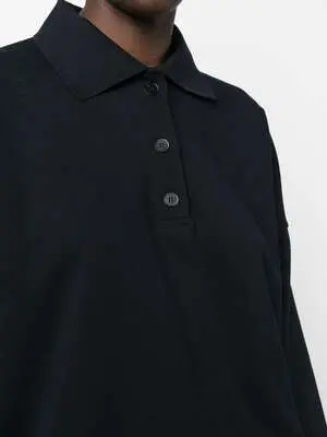 THE ROW Long-sleeved Polo Jumper