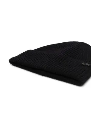 Michael Kors Logo-lettering Knitted Beanie