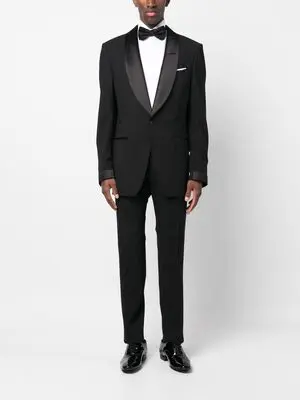 Emporio Armani Wingtip-collar Long Sleeve Shirt - White