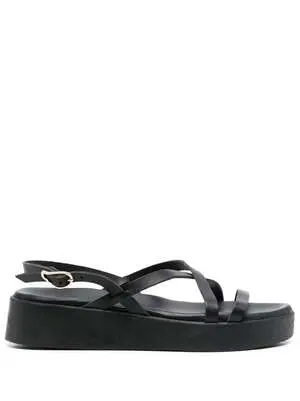 ANCIENT GREEK SANDALS Silia Slingback Sandals - Black