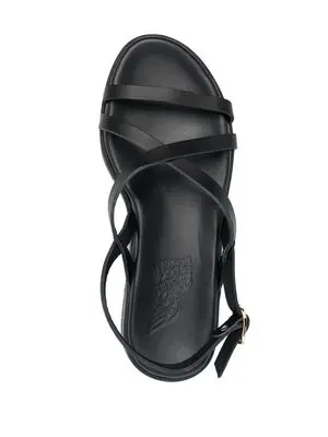 ANCIENT GREEK SANDALS Silia Slingback Sandals - Black