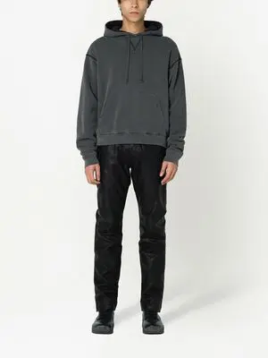 John Elliott Thermal-lined Cotton Hoodie