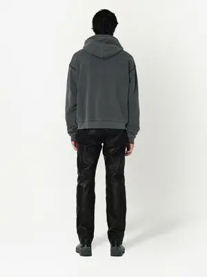 John Elliott Thermal-lined Cotton Hoodie