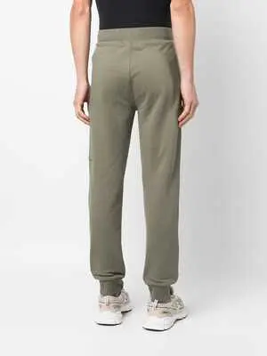C.P. COMPANY Logo-patch Track Pants - Green
