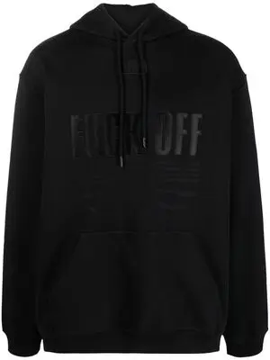 VTMNTS Slogan-print Pullover Hoodie