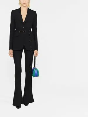 Stella McCartney Jewel-belt Single-breasted Blazer