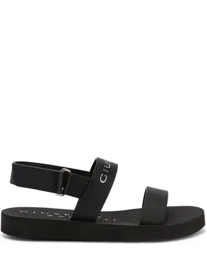 GIUSEPPE ZANOTTI Saiph Logo-strap Sandals