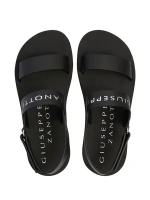 GIUSEPPE ZANOTTI Saiph Logo-strap Sandals