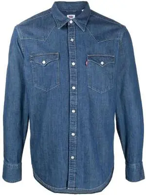 LEVI'S Long-sleeve Denim Shirt - Blue