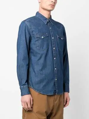 LEVI'S Long-sleeve Denim Shirt - Blue