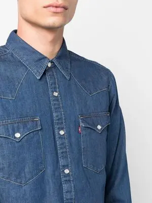LEVI'S Long-sleeve Denim Shirt - Blue