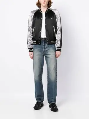 Kenzo Stonewashed Straight-leg Jeans