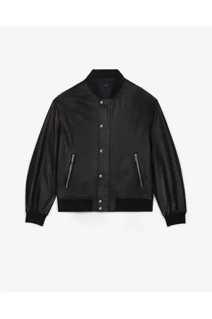 IRO PARIS Obra Leather Bomber Jacket