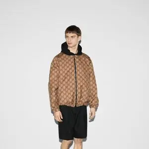 Gucci Reversible Gg Canvas Jacket