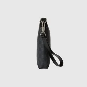 Gucci Messenger Bag With Interlocking G - Black Supreme