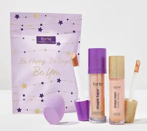 TARTE Super-size Shape Tape Complexion Trio With Bag