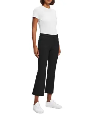 Theory Cropped Kick Flare Pants