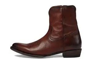 THE FRYE COMPANY Austin Zip Up Boots - Tan