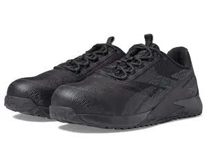 REEBOK Nano X1 Adventure Work Eh Comp Toe Athletic Sneakers - Black