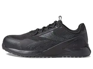 REEBOK Nano X1 Adventure Work Eh Comp Toe Athletic Sneakers - Black