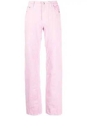 MUGLER Spiral-seam Trousers