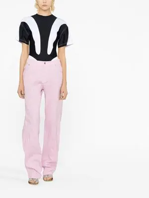 MUGLER Spiral-seam Trousers