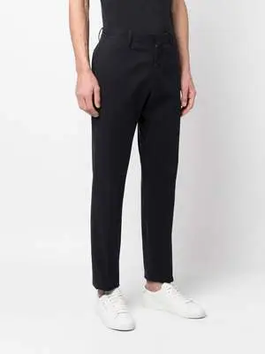 Zegna Slim-cut Tailored Trousers - Blue