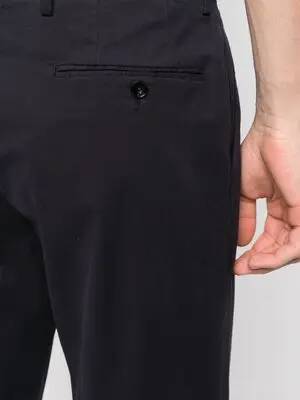 Zegna Slim-cut Tailored Trousers - Blue