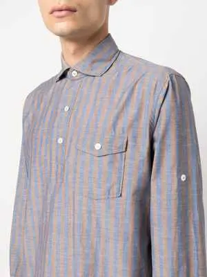 LARDINI Striped Cotton Shirt