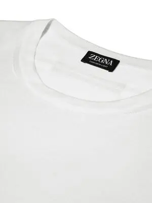Zegna Cashseta Crew-neck Jumper - White