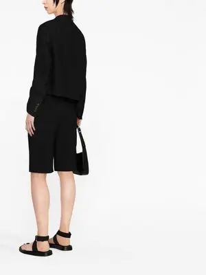 Brunello Cucinelli Boxy Woven Blazer Jacket