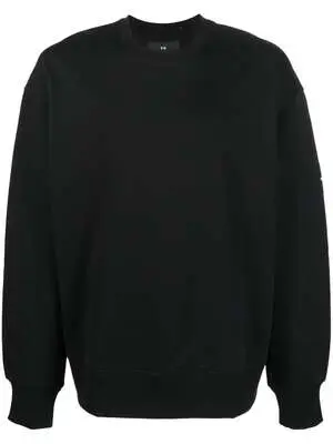 Y3 Logo Print Crewneck Sweatshirt