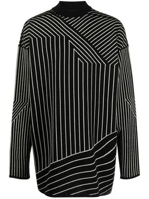 Rick Owens Multi-stripe Virgin Wool Jumper