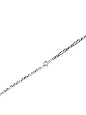 Yvonne Léon 18kt White Gold Emerald Necklace