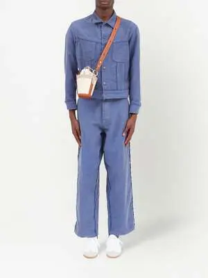 MAISON MARGIELA Woven Bucket Bag