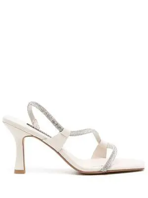 Senso Umee 90mm Open-toe Sandals - Silver