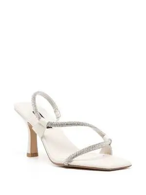 Senso Umee 90mm Open-toe Sandals - Silver