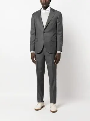 Brunello Cucinelli Single-breasted Wool Blazer