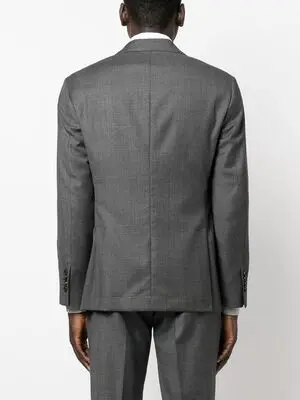 Brunello Cucinelli Single-breasted Wool Blazer