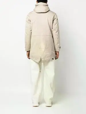 TEN C Core Quilted Duck-down Parka - Neutrals