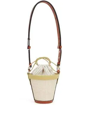 MAISON MARGIELA Fire Woven Bucket Bag