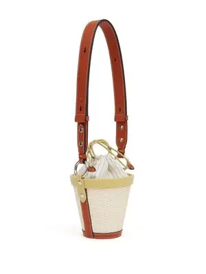 MAISON MARGIELA Fire Woven Bucket Bag