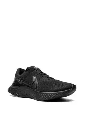 Nike React Infinity Run Flyknit 3 Sneakers - Black