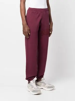 MARKET Logo-appliqué Track Pants - Red